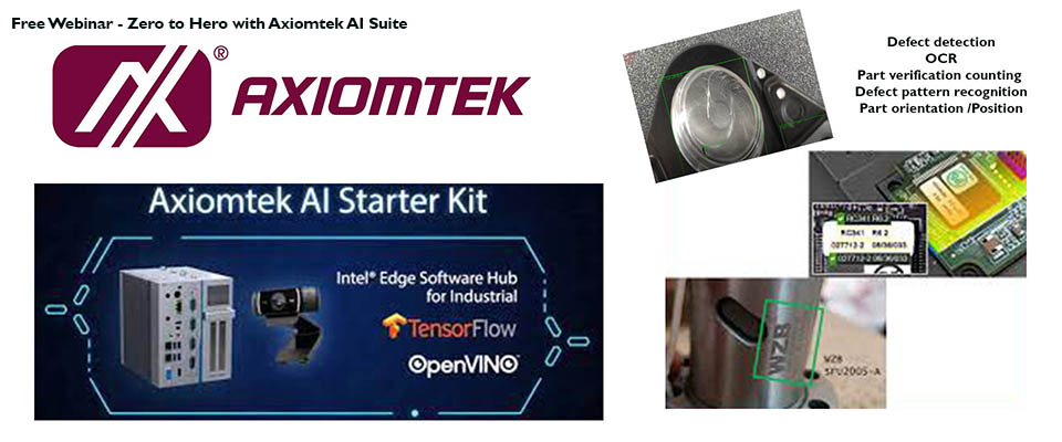 Axiomtek AI suite for Smart Manufacturing - EDEX TECHNOLOGY