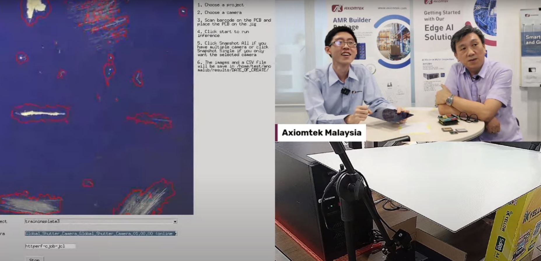 Axiomtek AIoT OEE SCADA Cloud Integration - EDEX TECHNOLOGY