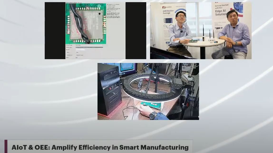 OEE tracking with AIoT - EDEX TECHNOLOGY